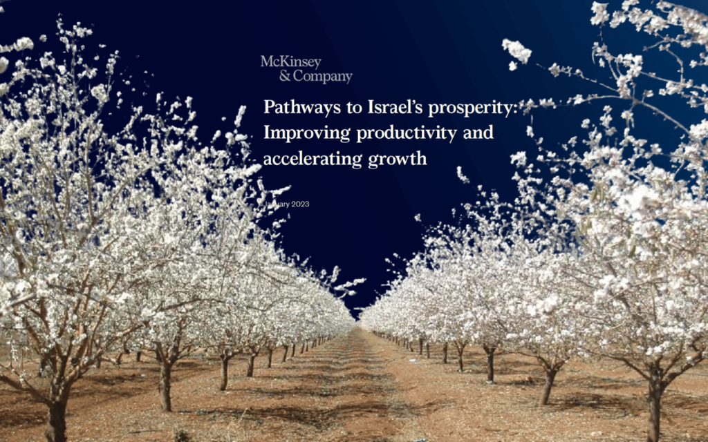 McKinsey: Pathways to Israel’s Prosperity - DigitalRosh