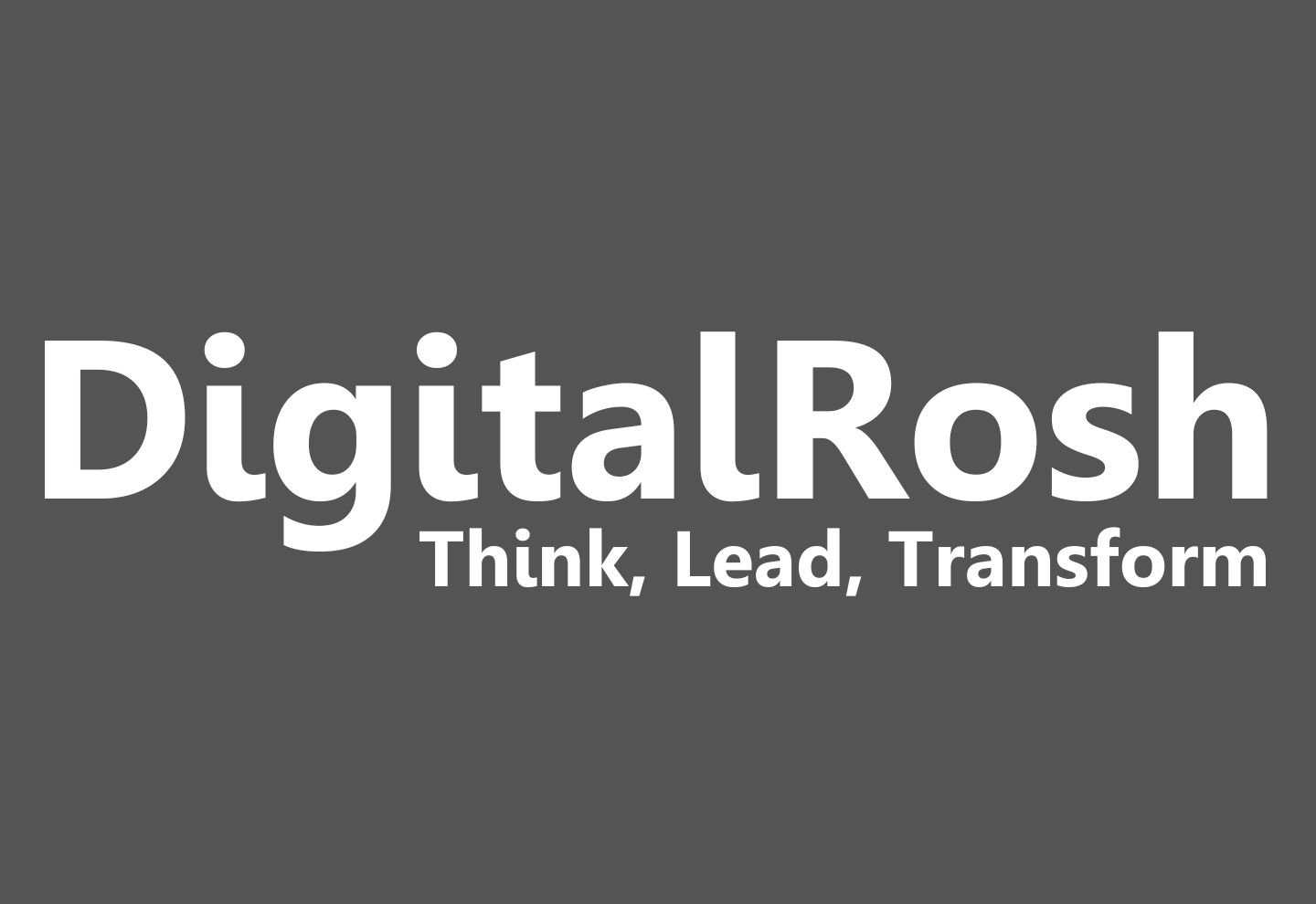 My Dashboard - DigitalRosh